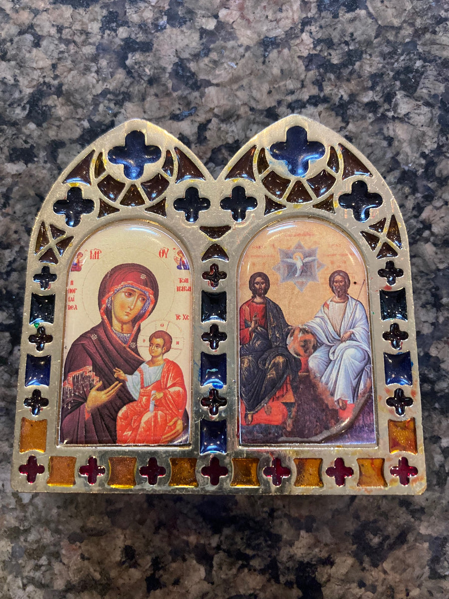 Icons from Georgia of the Holy Trinity – St. Demetrios Monastery Bookstore